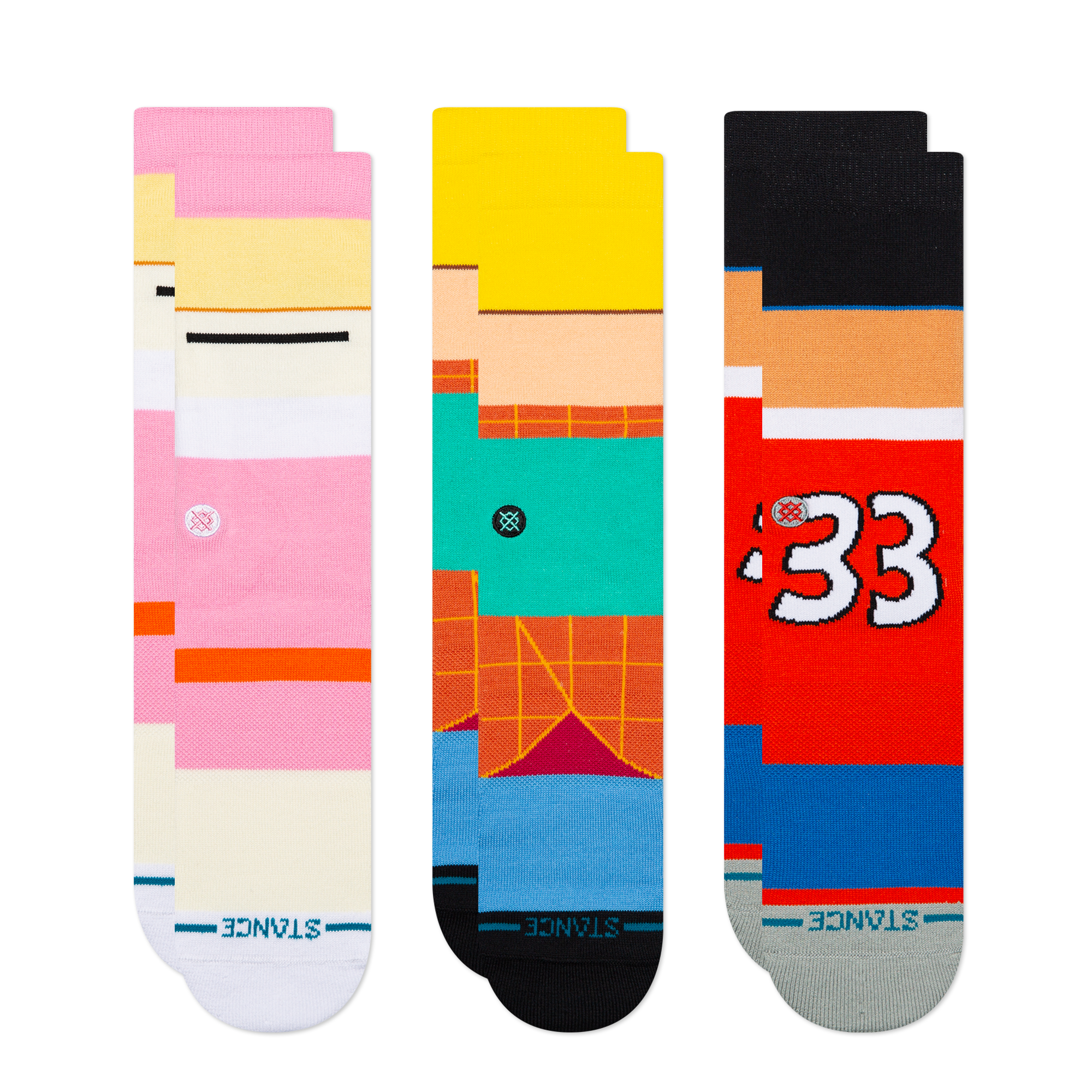 Stance Hey Arnold Crew Sock 3 Pack Multi – Stance Europe